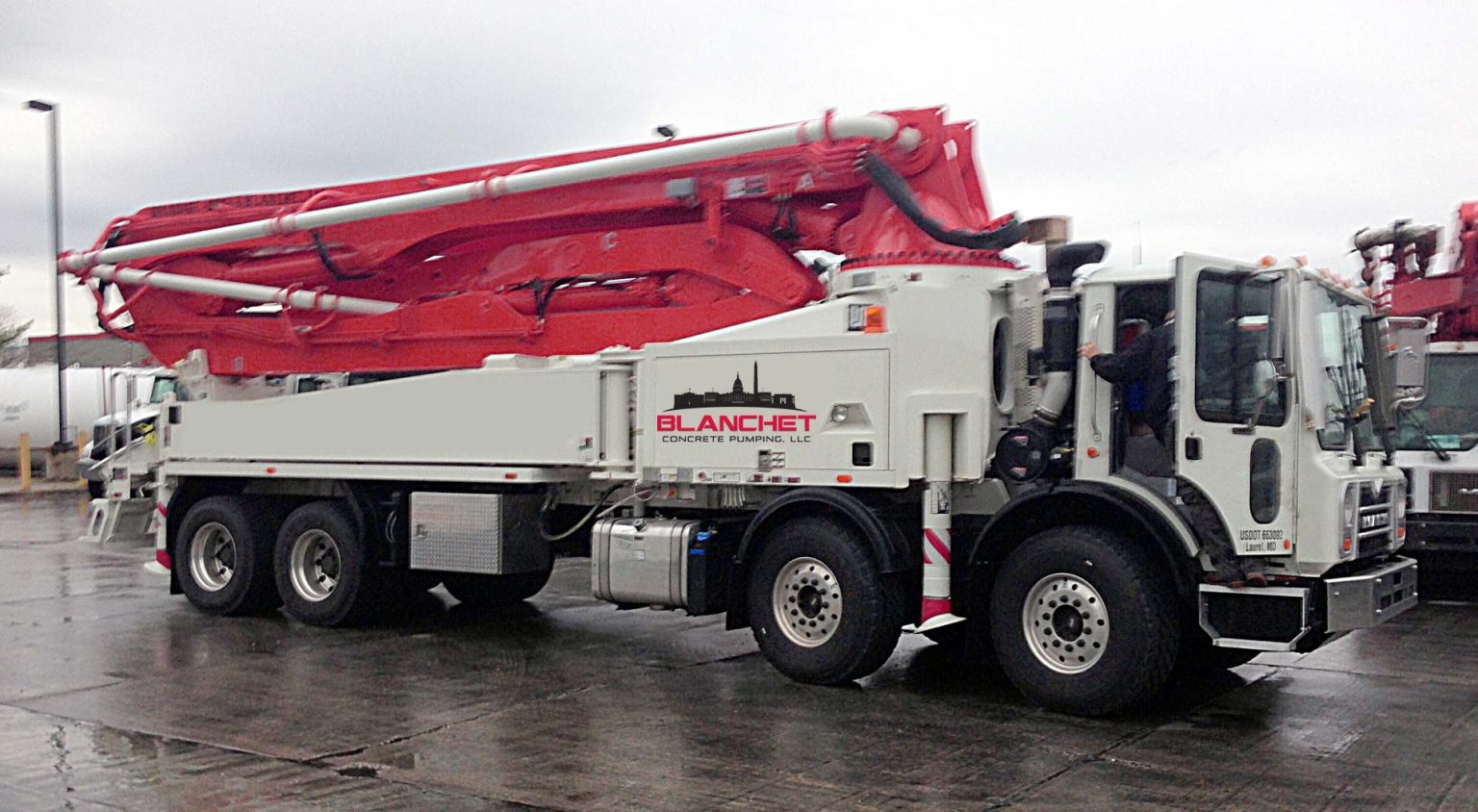 Concrete Pumps | Blanchet Concrete Pumping LLC
